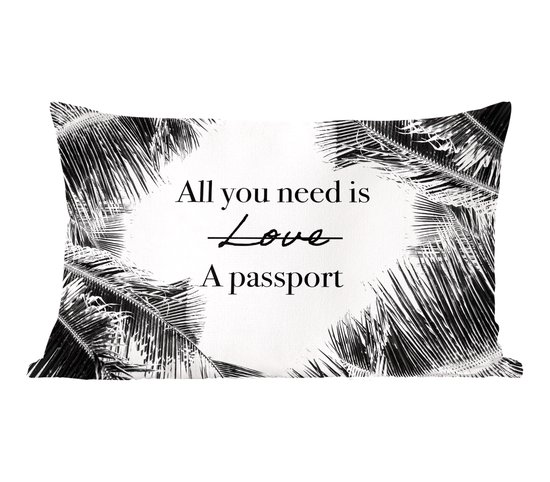 Sierkussens - Kussentjes Woonkamer - 50x30 cm - Spreuken - Quotes - All ...