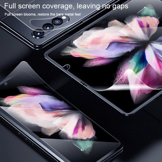 Samsung Galaxy Z Fold 4 Screen Protector Display Folie Voorkant | bol.com