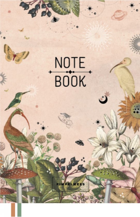 Pimpelmees notebook A4 - PINK | bol