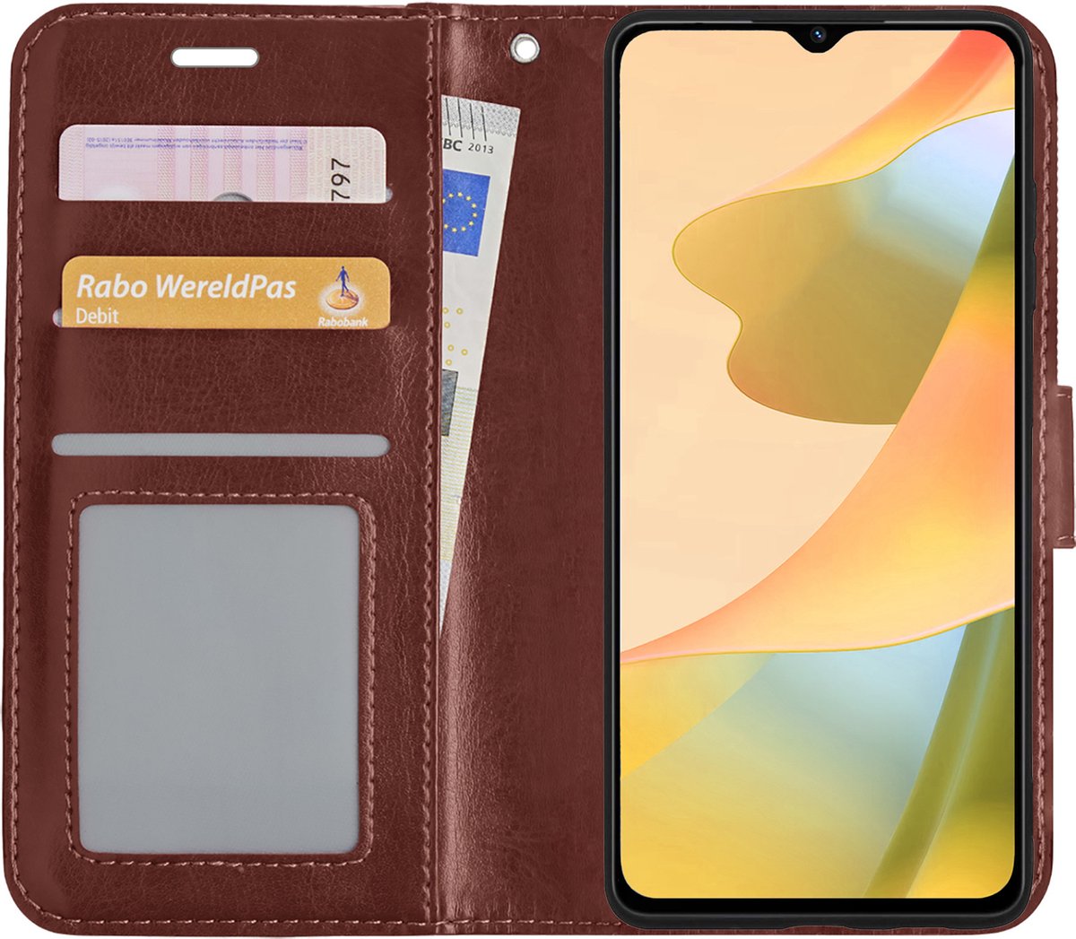 OPPO A16 Hoesje Book Case Hoes - OPPO A16 Case Hoesje Wallet Cover ...