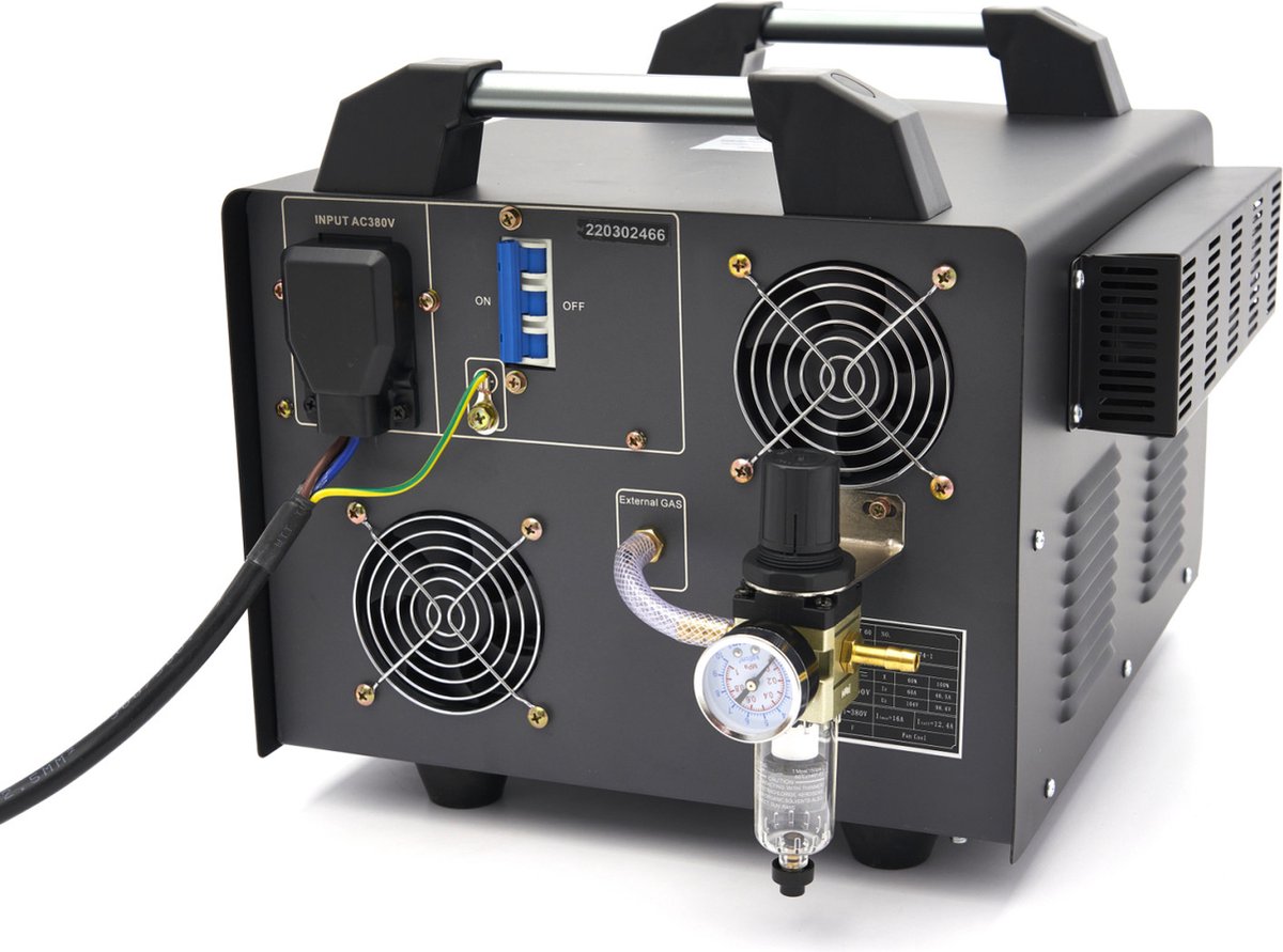 CUT 60 Plasmasnijder Met Ingebouwde Compressor, Digitaal Display en ...