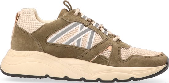 Van Dalen - Robin Sneaker green/multi - Blauw - 40 | bol