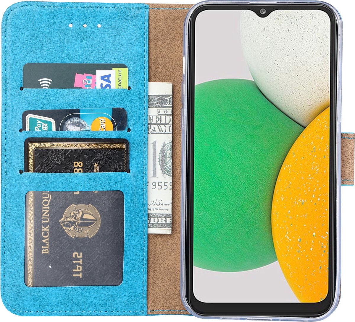 Samsung Galaxy A03 Core Hoesje Turquoise – Samsung A03 Core hoesje ...