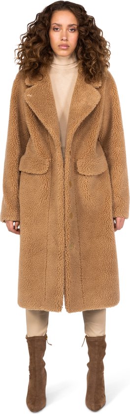 Goosecraft GC Midnight Coat Dames Jas - Beige - Maat XL | bol