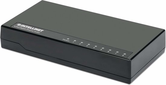 Intellinet 561754 netwerk-switch Gigabit Ethernet (10/100/1000) Zwart | bol