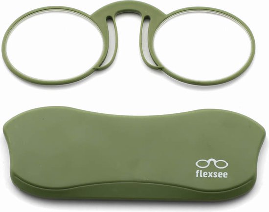 Leesbril Flexsee-Kaki-+1.50 | bol.com
