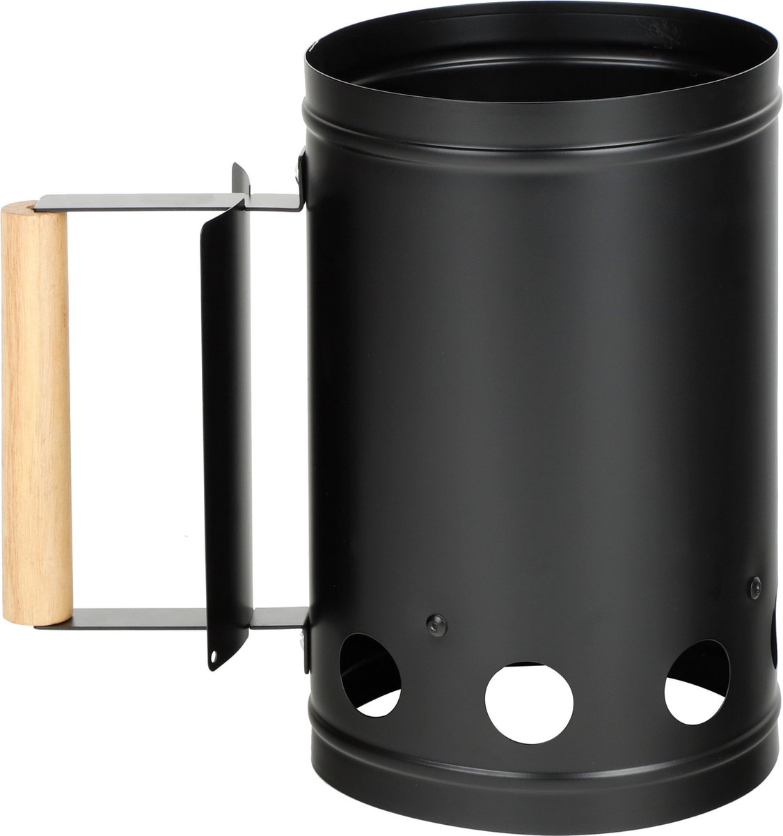 BBQ/Barbecue briketten starter met houten handvat zwart 27 cm ...