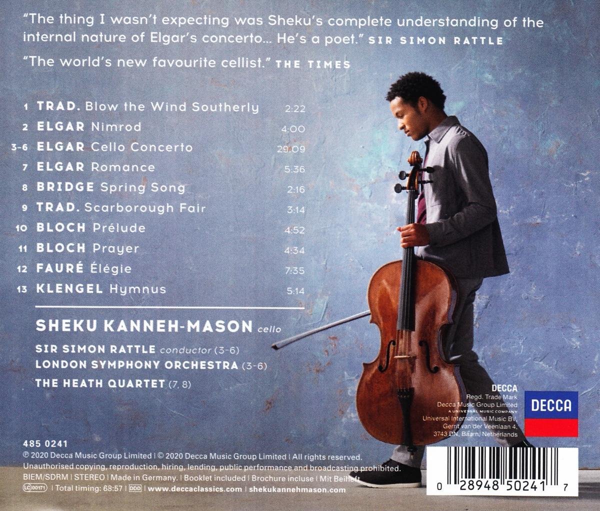 Elgar, Sheku Kanneh-Mason | CD (album) | Muziek | bol.com