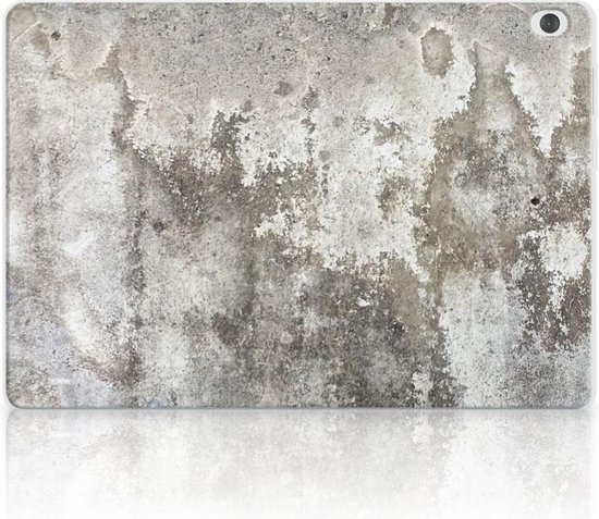 Lenovo Tab M10 Tablet Back Cover Beton Print | bol.com