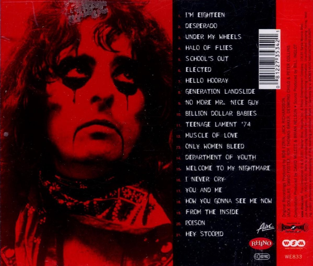 The Definitive Alice Cooper, Alice Cooper | CD (album) | Muziek | bol