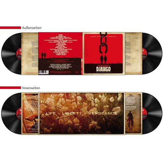 Quentin Tarantinos Django Unchained (LP), Original Soundtrack | LP ...