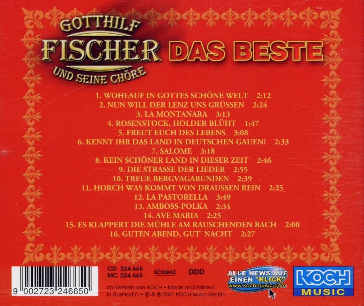 Das Beste, Fischer Choere | CD (album) | Muziek | bol