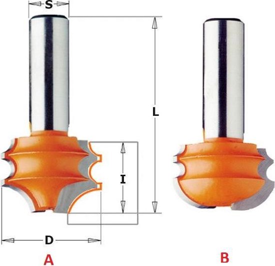 CMT - Profielfrees, HW - Frees - Snijgereedschappen - Profielfrees - 1 ...