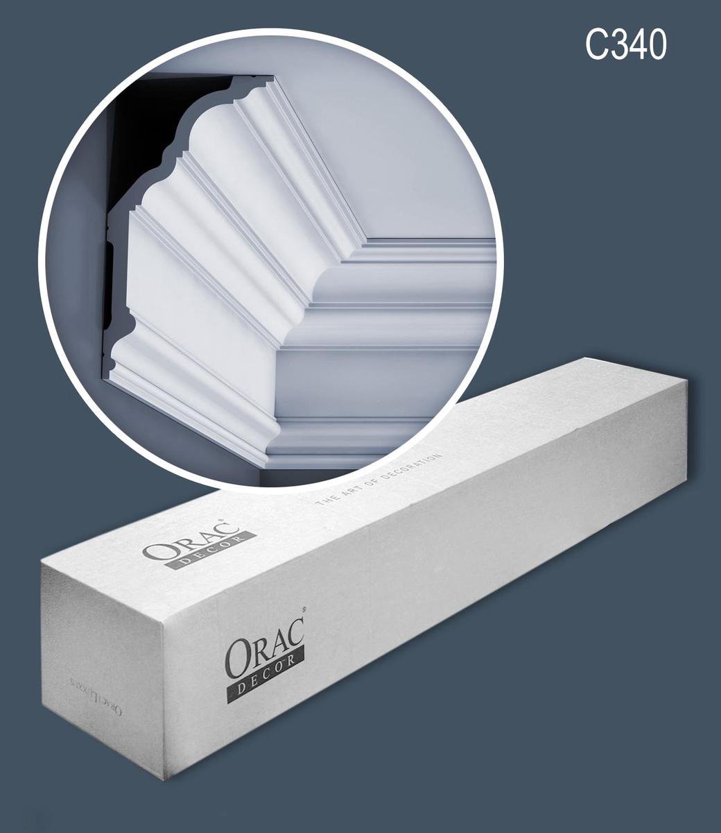 1 doos 12 Kroonlijsten Origineel Orac Decor C340 LUXXUS Plafondlijsten ...