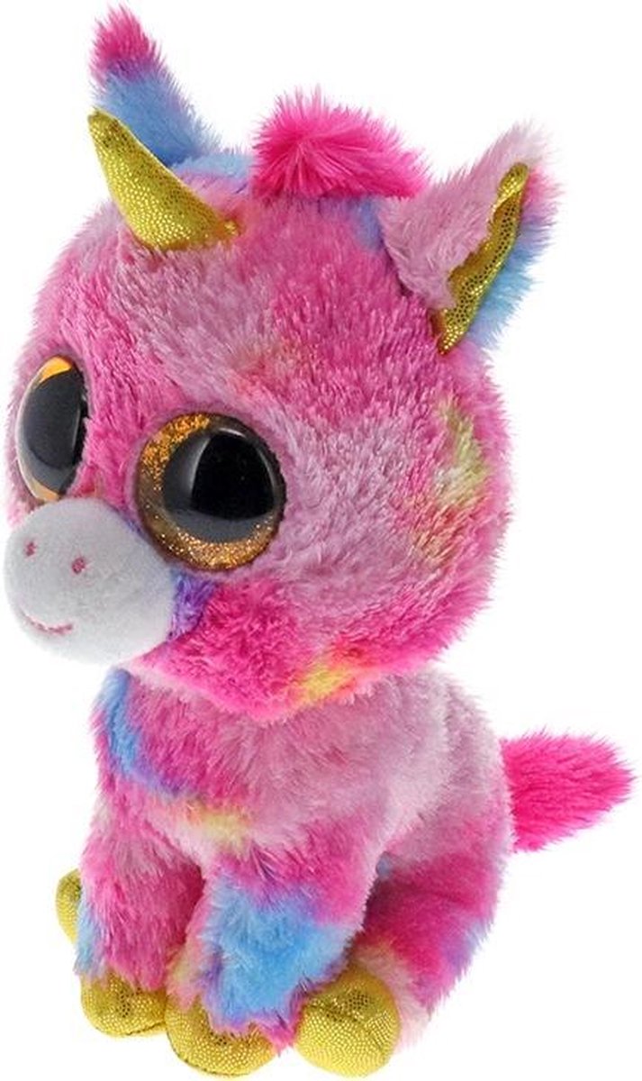 Ty - Knuffel - Beanie Boos - Fantasia Unicorn - 15cm | bol.com