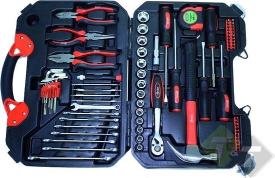 Gereedschapset, doppenset, 78 delig | bol.com