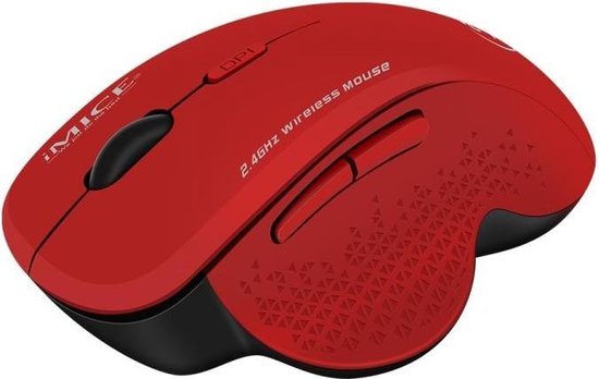iMICE G6 Wireless Mouse - Muis - Draadloos - Game muis - 6 knoppen | bol