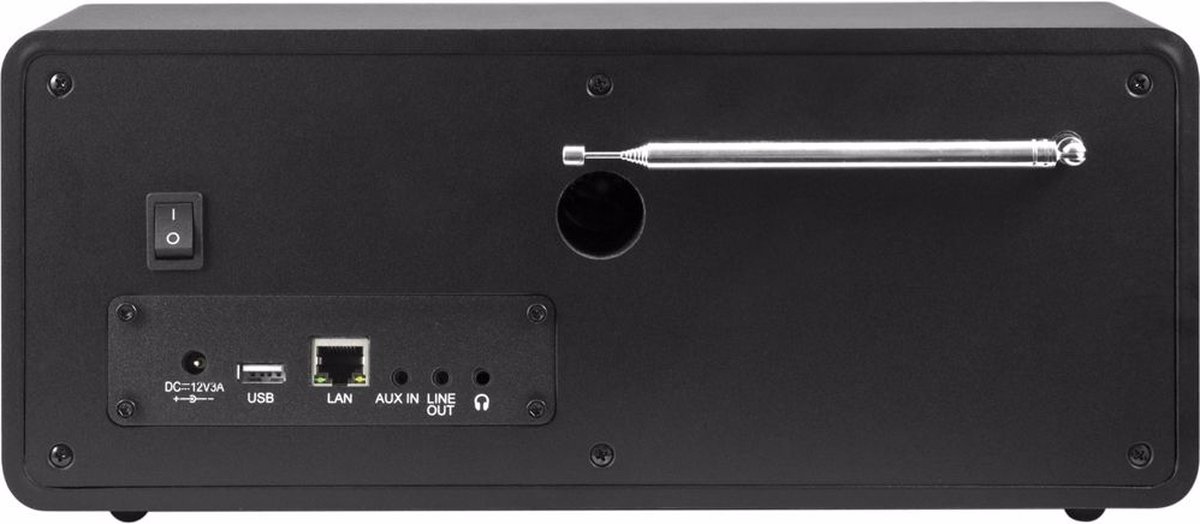 Imperial DABMAN i200 - DAB+ FM + internet radio - Zwart | bol.com