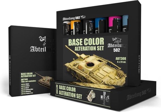 AK interactive Base Color Alteration Set - 6 kleuren - 20ml | bol