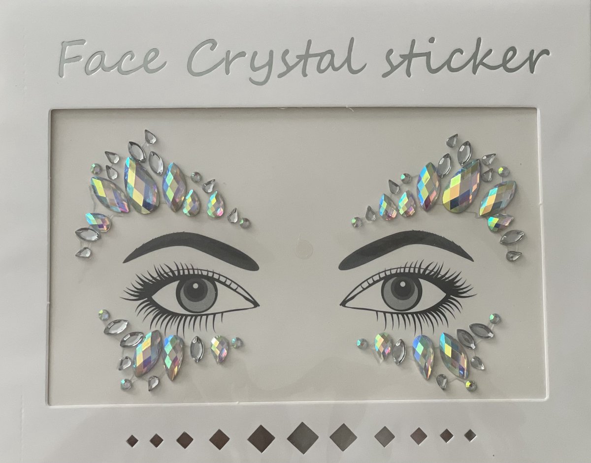 Glitters Gezicht - Festival - Gay pride - Tattoo Stickers- 3D - Face ...