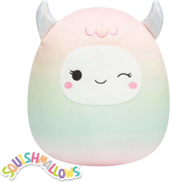 Squishmallow Knuffel - 30CM - Yara the Rainbow Yeti | bol