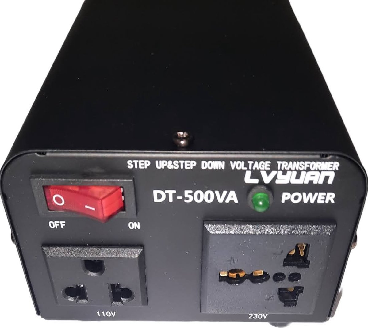 Omvormer VTUE-500VA watt Step Up & Step Down 110V-220V /220V-110V Converter (500W)... | bol.com