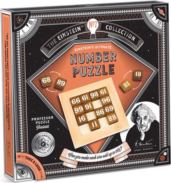 Professor Puzzle Einstein Number Puzzle | Games | bol.com