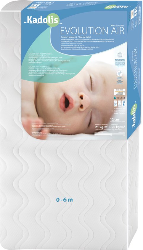 Evolution Air babymatras 60x120 cm | bol