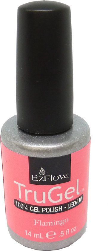 Ez Flow TruGel Gel Polish LED UV Nagellak Kleur Manicure Lak 14ml - Flamingo | bol