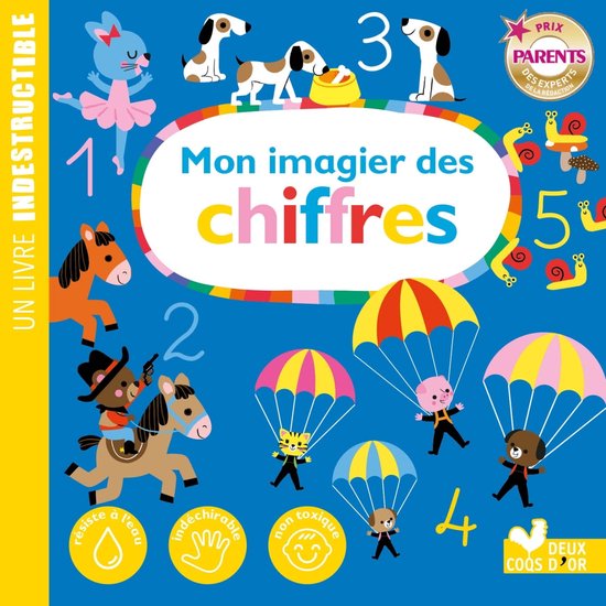 Mon imagier des chiffres - livre indestructible (ebook) | 9782017184140 ...