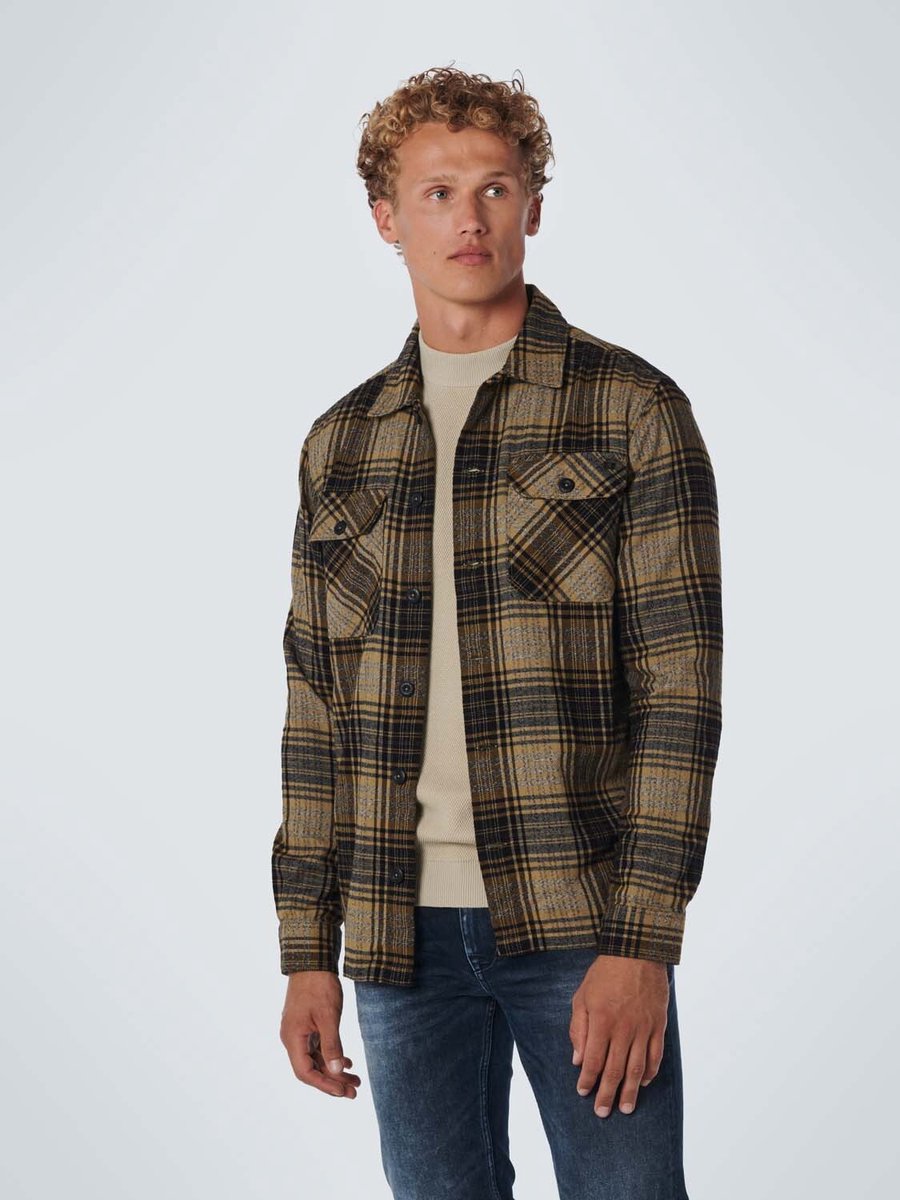 No Excess Mannen Overshirt Caramell | bol.com