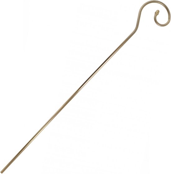 Staf - Sinterklaas - Goudkleurig - 5dlg. - 200cm | bol