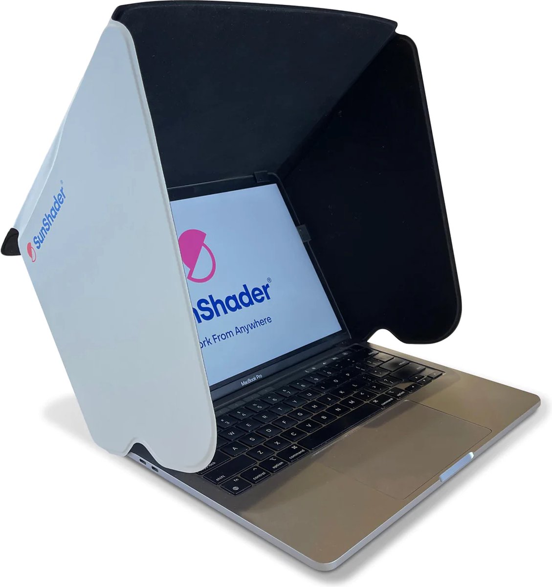 SunShader 3 Medium White - Laptop Sun, Heat & Privacy Shade ...