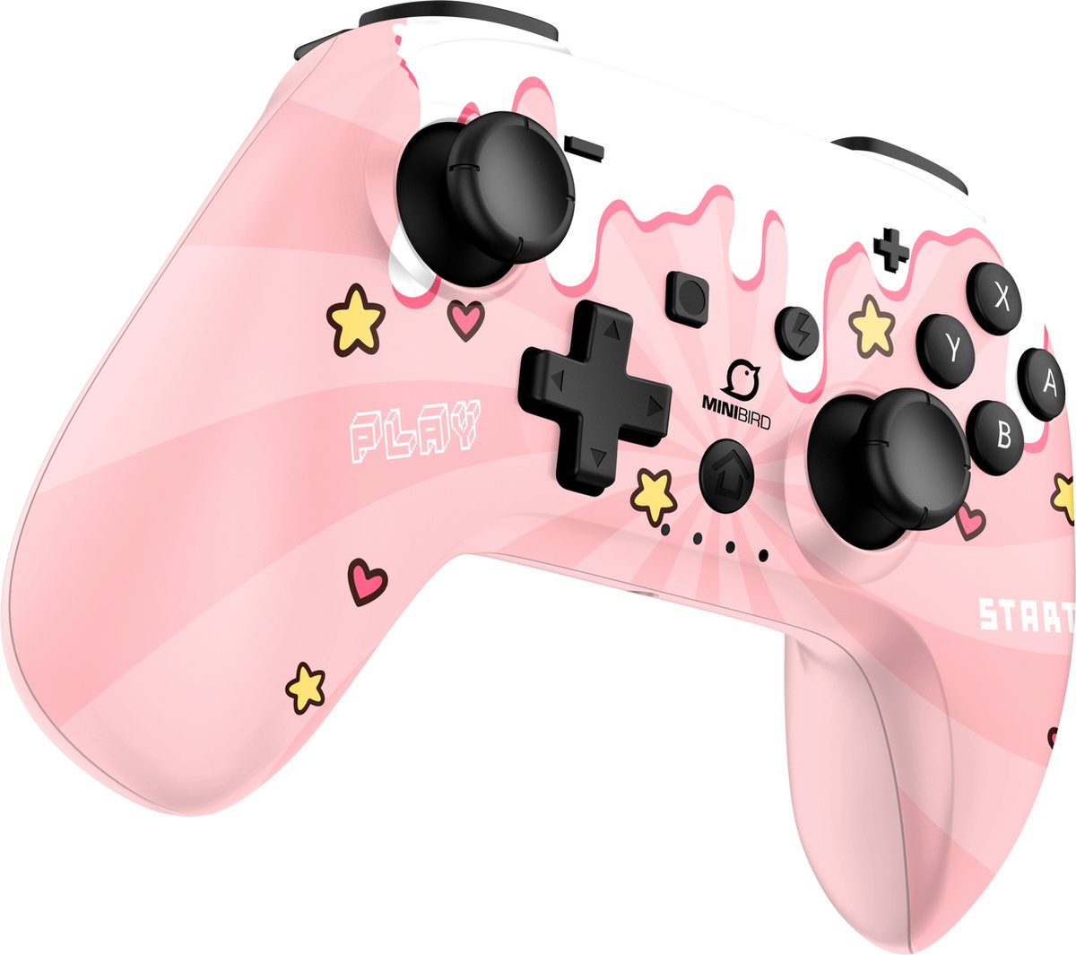 PopTop Minibird Wireless Controller "Sweet Pink" for Nintendo Switch ...