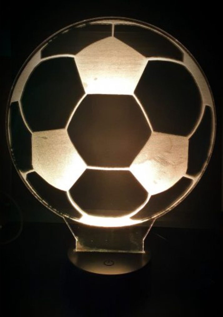 3D LED LAMP - VOETBAL | bol