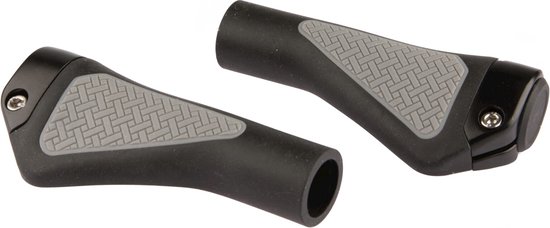 Handvatpaar Mirage Grips in style #45 - 132/132 mm met lockring - zwart ...