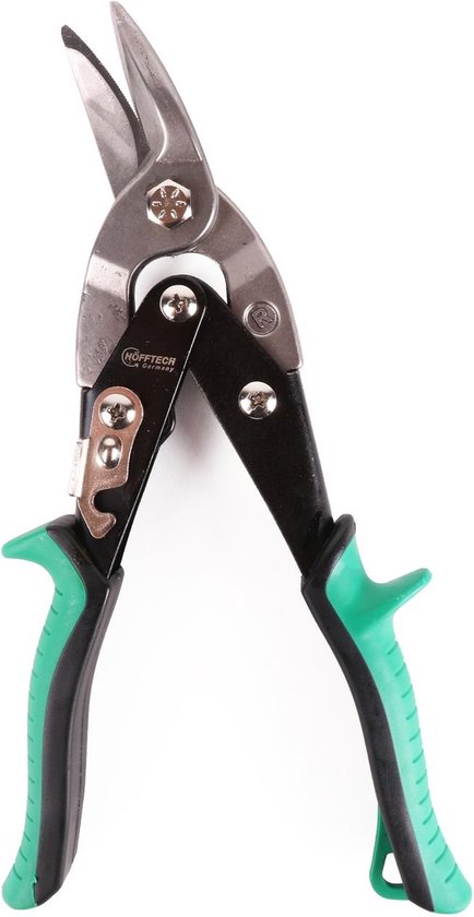 Hofftech Blikschaar - Rechtshandige knip - Gehard carbon staal - 250 mm ...