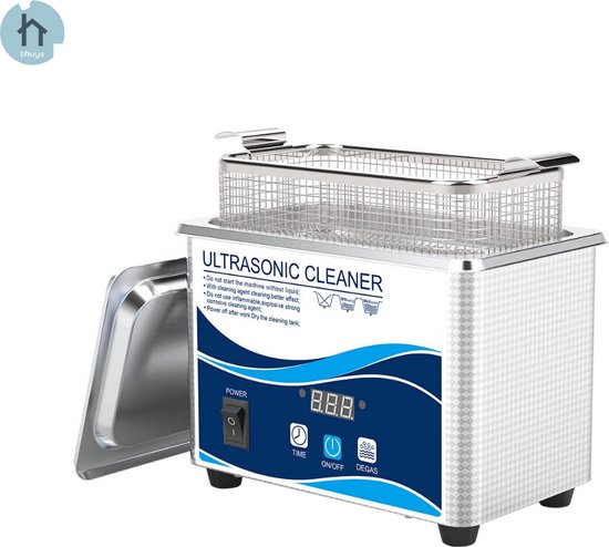 Ultrasoon Reiniger - Ultrasoon Reinigingsapparaat 60W - Ultrasoon Met ...