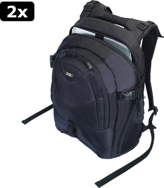 2x Targus Campus - Laptop Rugzak - 15-16 - Zwart | bol