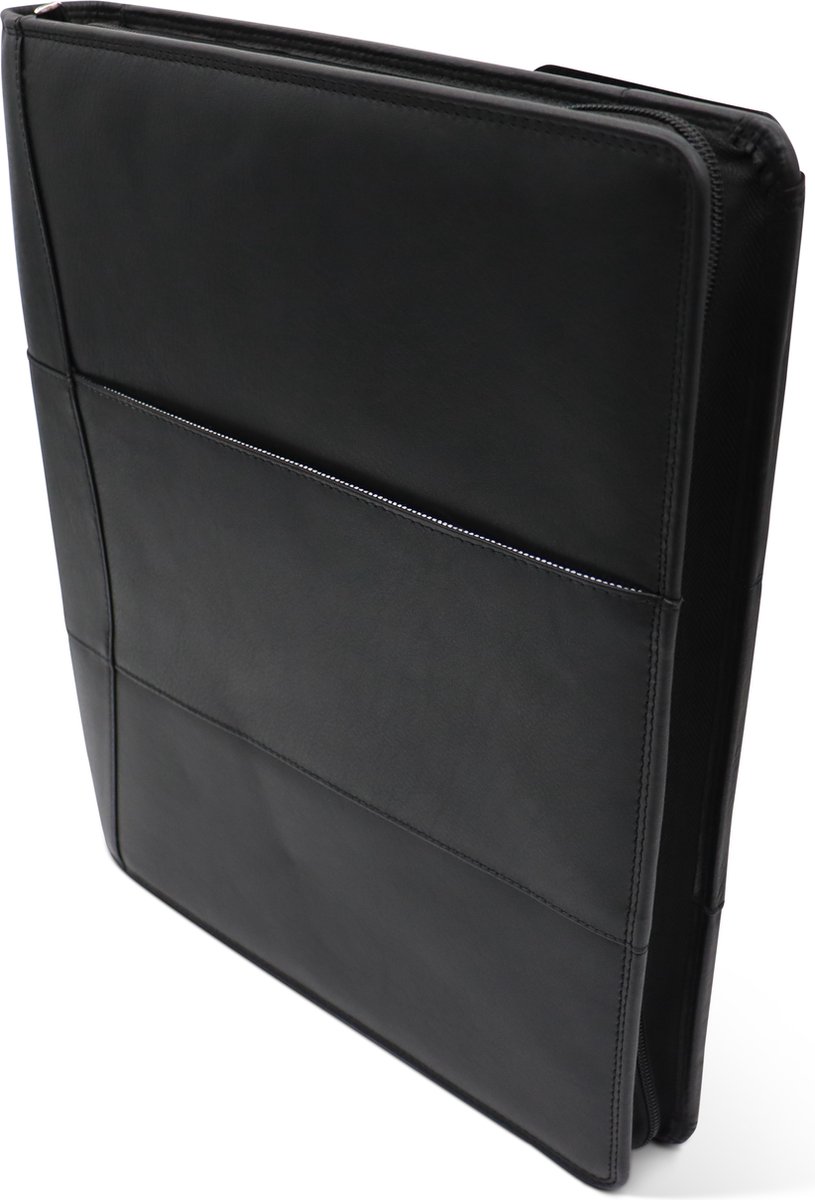 Safekeepers Schrijfmap A4 - Leer - Conferentiemap - Werkmap Tablethoes ...