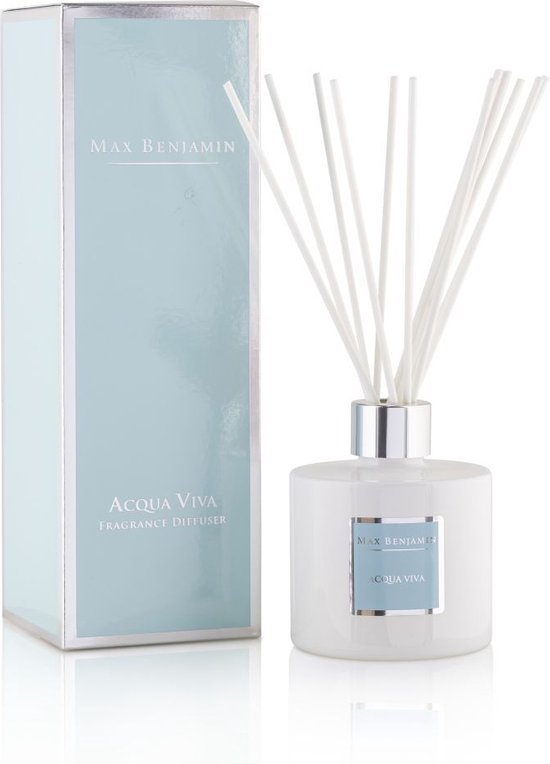 Max Benjamin - Diffuser Aqua Viva 150 ml | bol