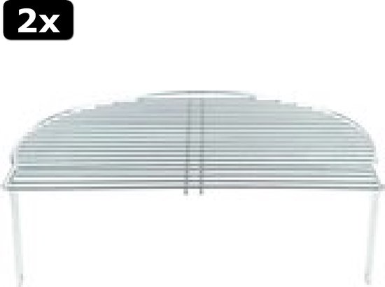 2x Grill Guru - Compact - Rooster Verhoger - Grill Elevator - Grill ...