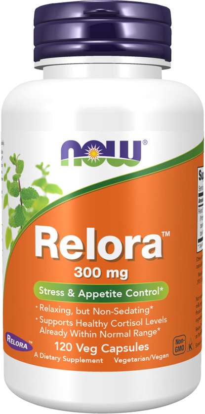 NOW Foods - Relora™ 300 mg (120 capsules) | bol
