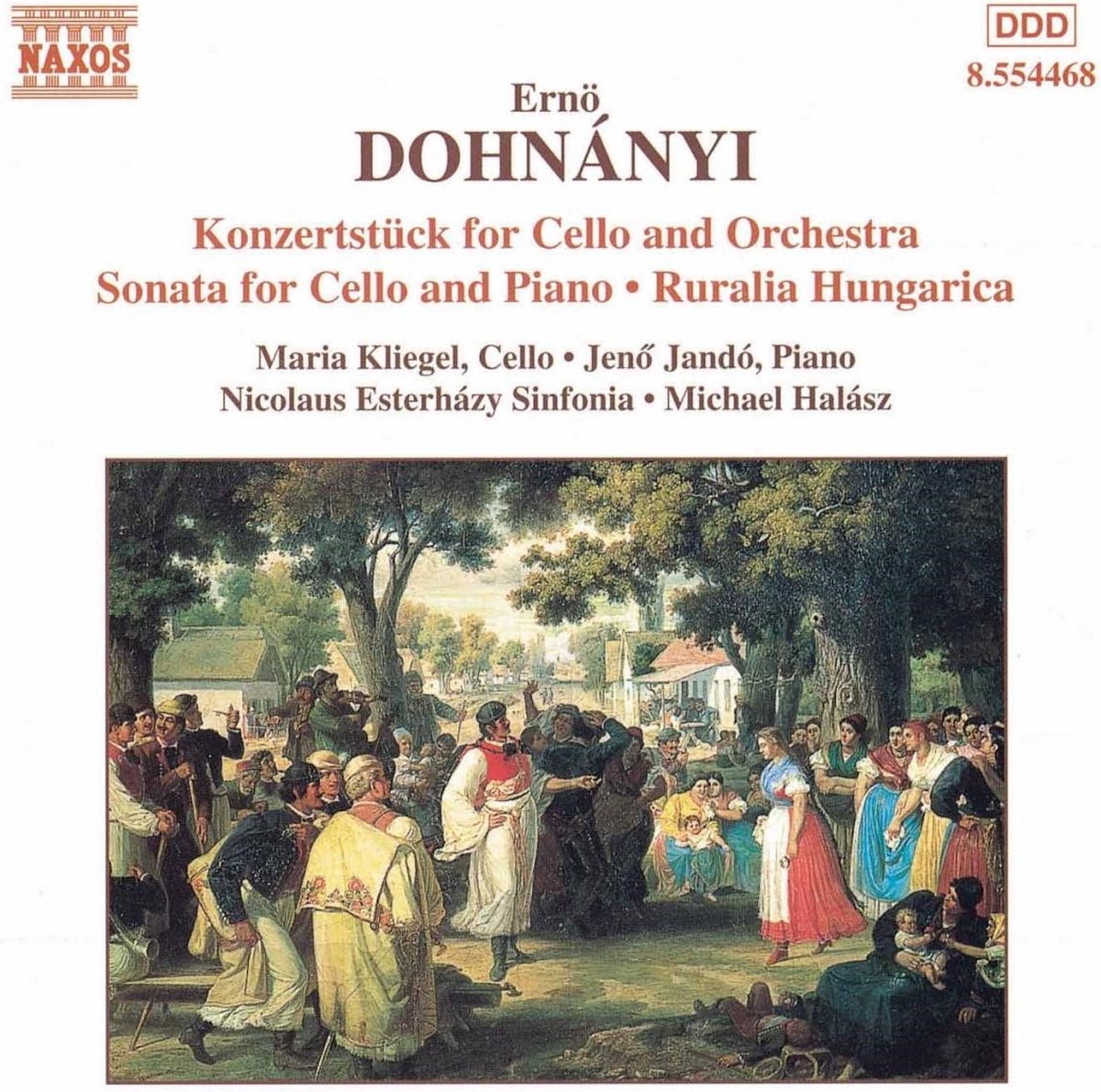 Maria Kliegel, Jeno Jandó, Nicolaus Estrházy Sinfonia, Michael Halász ...