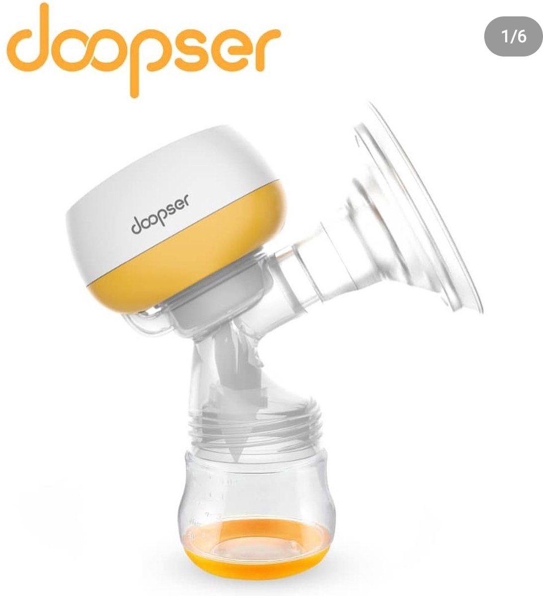 Doopser Enkelzijdige Borstkolf - Kolfapparaat - Elektrische Borstkolven ...