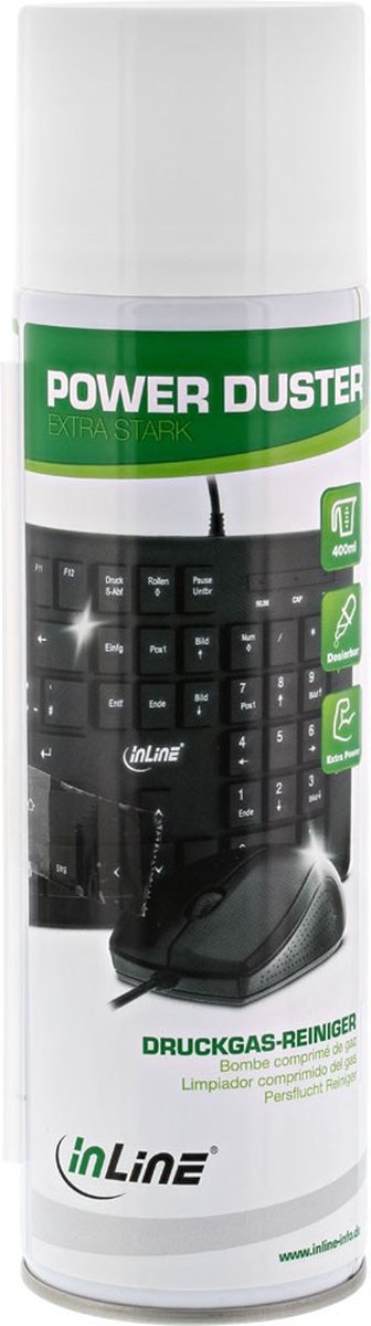 InLine spuitbus met perslucht / 400 ml | bol.