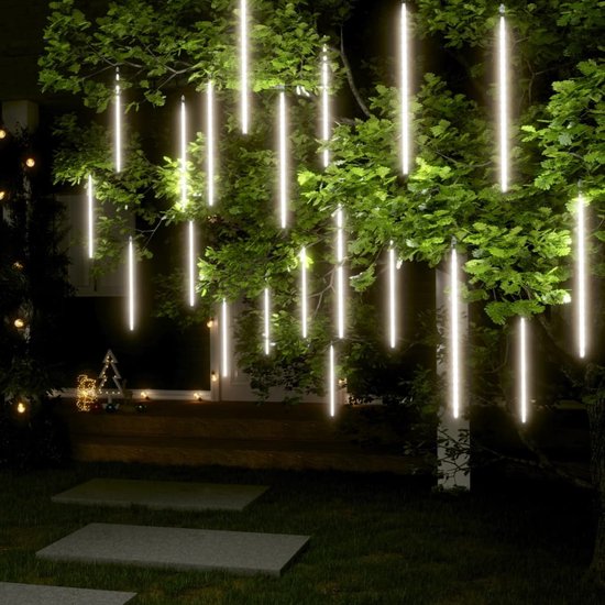 vidaXL Meteoorlichten 20 st 720 LED's binnen/buiten 50 cm koudwit | bol.com