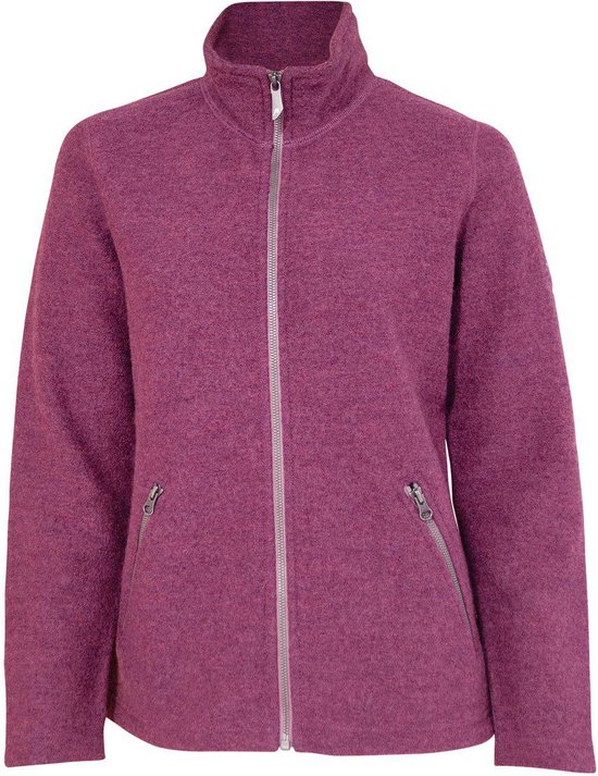 Ivanhoe vest Bella FZ voor dames van wol - Lilac - Roze - 38 | bol