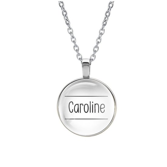 Ketting Glas - Caroline | bol.com