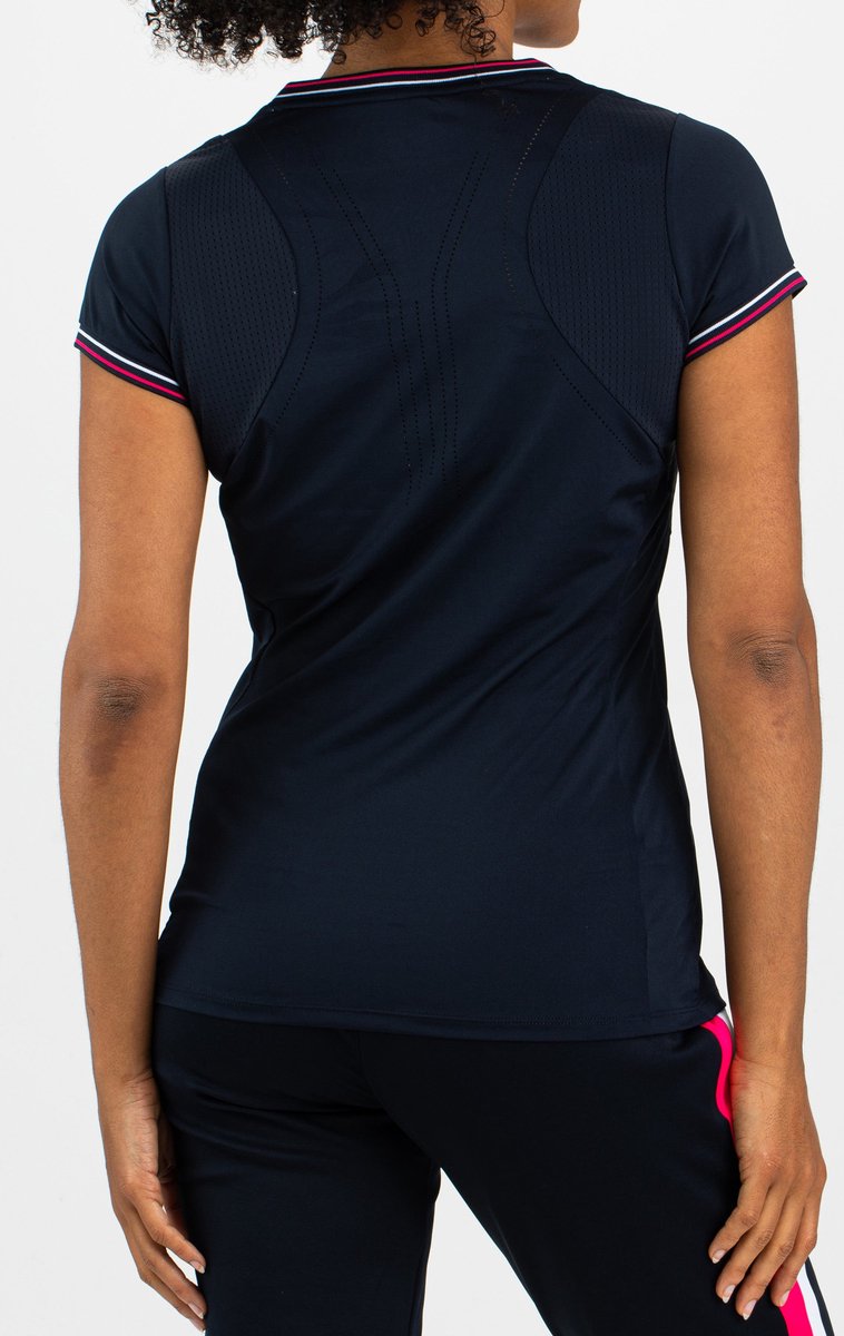 Sjeng Sports Dames Shirt Lady Tee Diva Blauw - M | bol.com